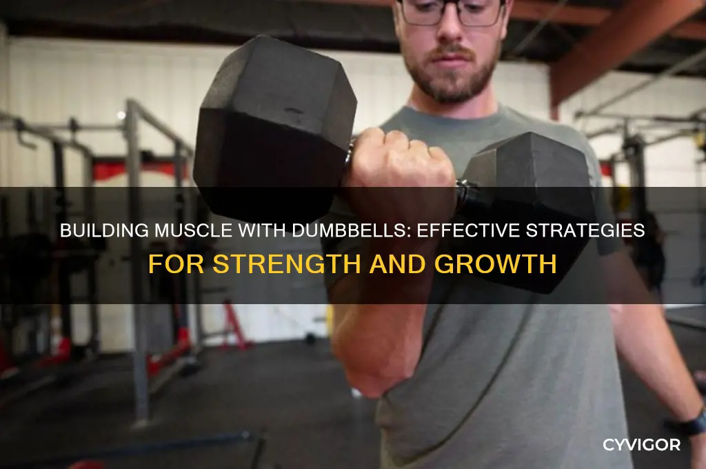 Building Muscle With Dumbbells: Effective Strategies For Strength And ...