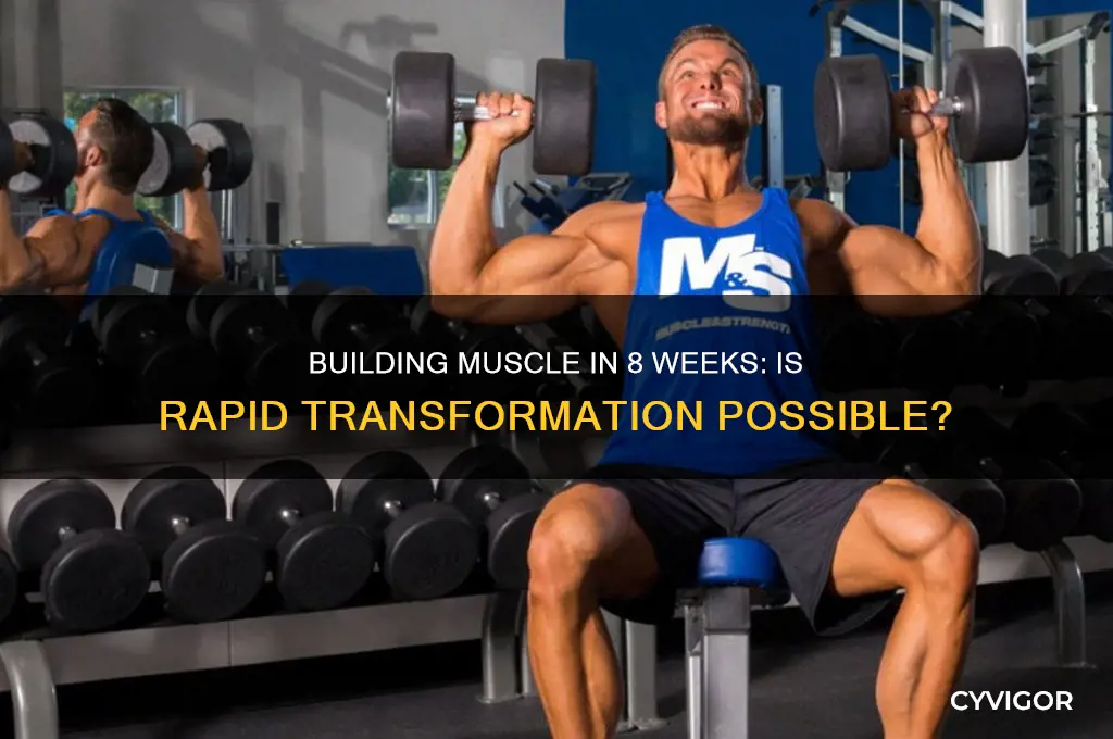 Building Muscle In 8 Weeks: Is Rapid Transformation Possible? | CyVigor