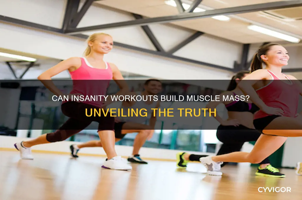 Can Insanity Workouts Build Muscle Mass? Unveiling The Truth | CyVigor