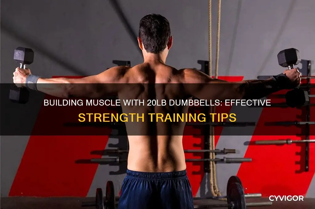 Building Muscle With 20Lb Dumbbells: Effective Strength Training Tips ...
