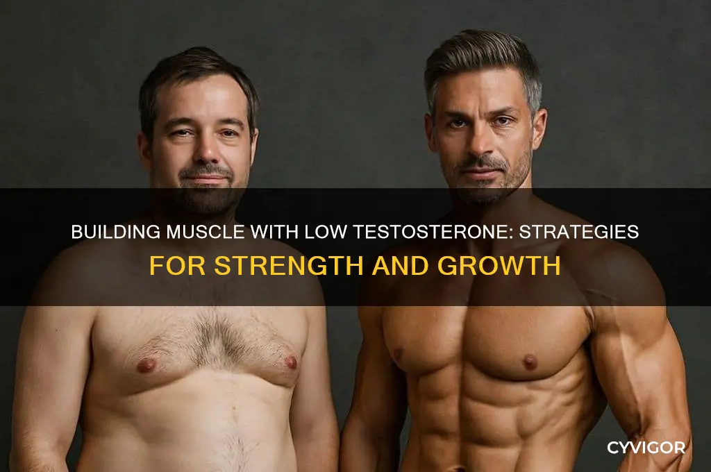 Building Muscle With Low Testosterone: Strategies For Strength And ...