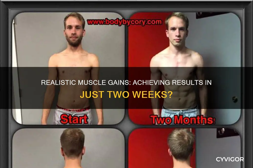 Realistic Muscle Gains: Achieving Results In Just Two Weeks? | CyVigor