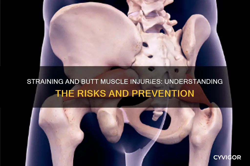 Straining And Butt Muscle Injuries: Understanding The Risks And ...