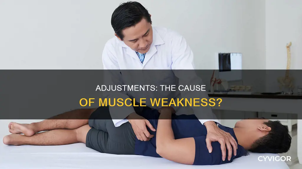 Adjustments: The Cause Of Muscle Weakness? | CyVigor