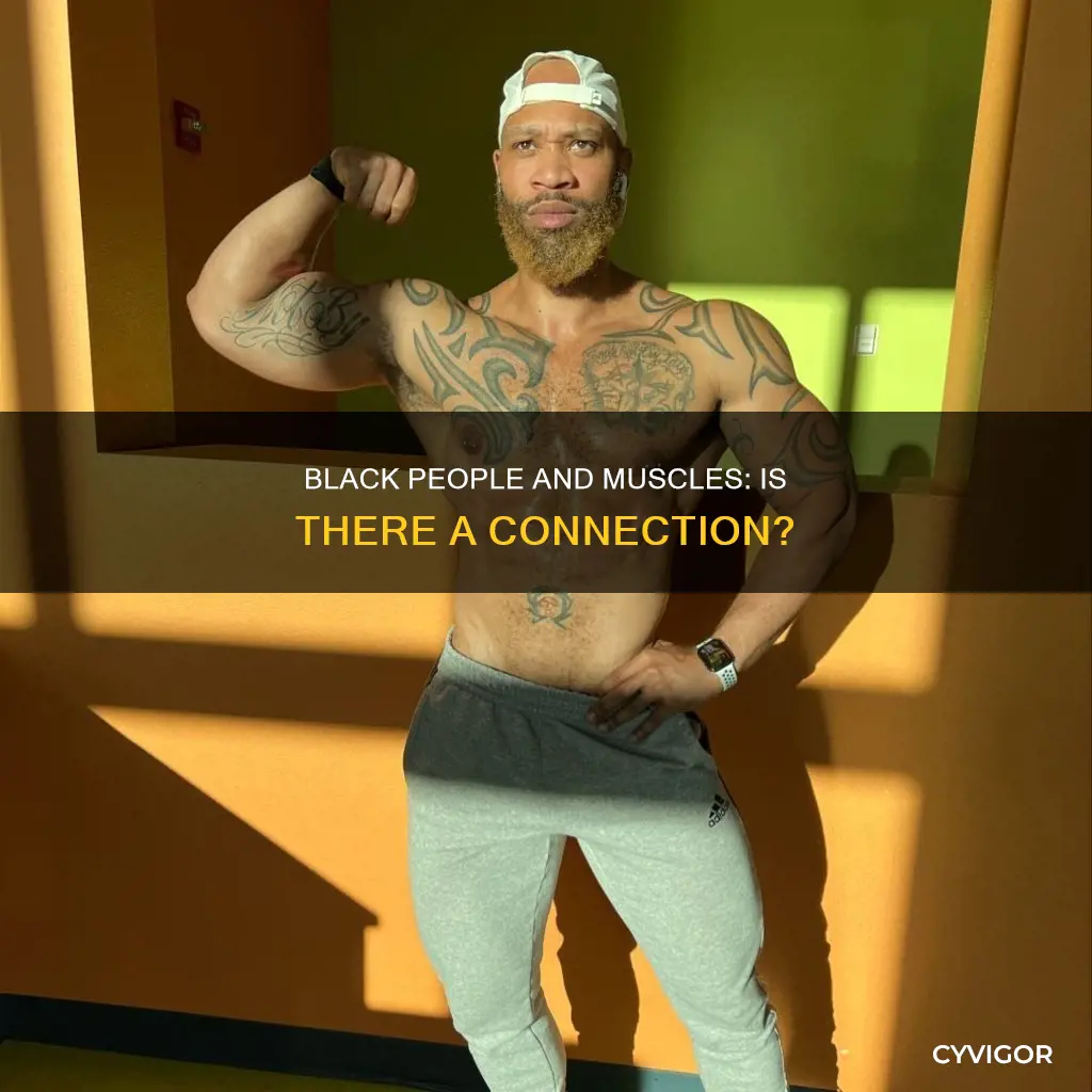 Black People And Muscles: Is There A Connection? | CyVigor