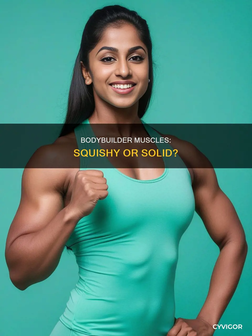 Bodybuilder Muscles: Squishy Or Solid? | CyVigor