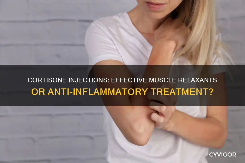 Cortisone Injections: Effective Muscle Relaxants Or Anti-Inflammatory ...
