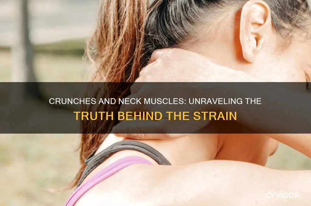 Crunches And Neck Muscles: Unraveling The Truth Behind The Strain | CyVigor
