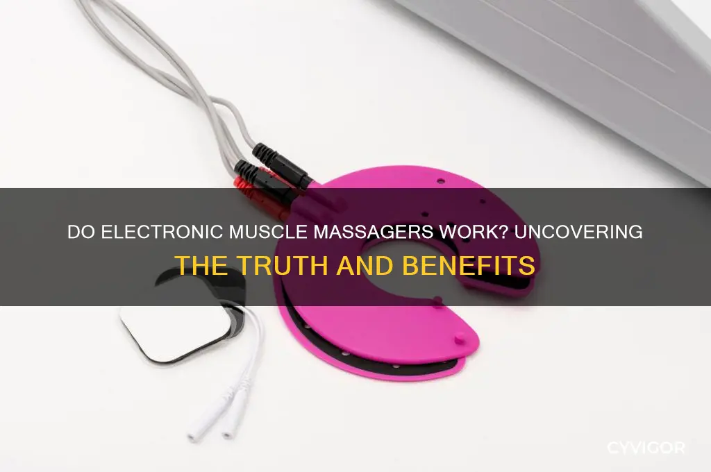 Do Electronic Muscle Massagers Work? Uncovering The Truth And Benefits ...