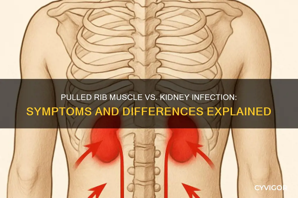 Pulled Rib Muscle Vs. Kidney Infection: Symptoms And Differences ...