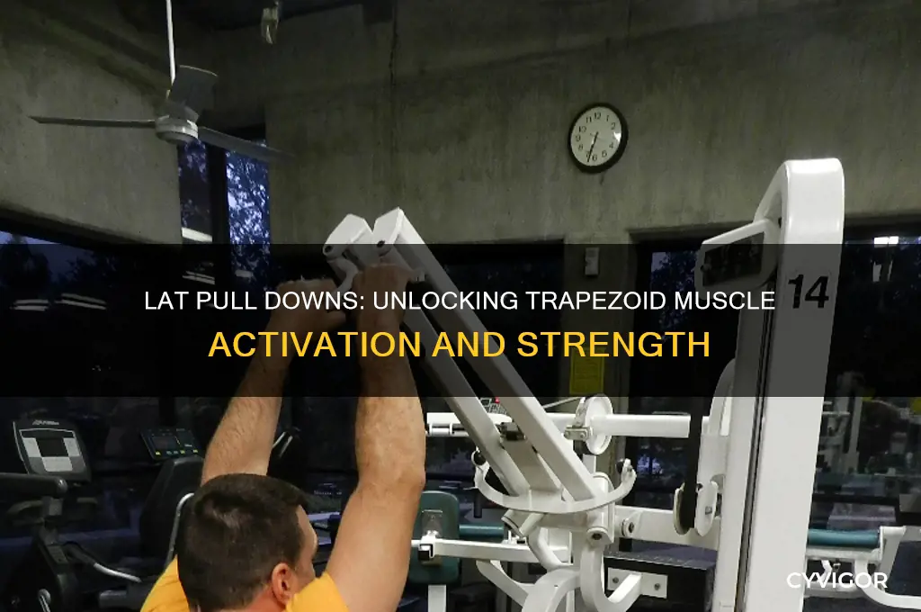 Lat Pull Downs: Unlocking Trapezoid Muscle Activation And Strength ...