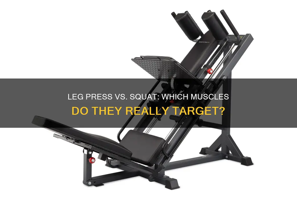 Leg Press Vs. Squat: Which Muscles Do They Really Target? | CyVigor