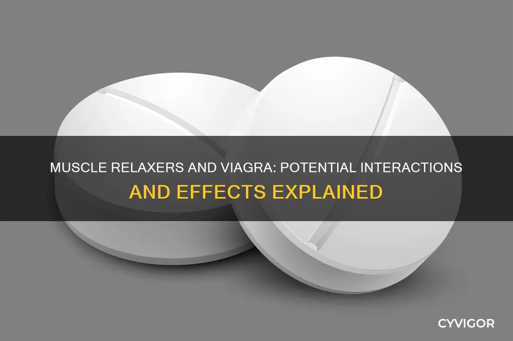 Muscle Relaxers And Viagra: Potential Interactions And Effects ...