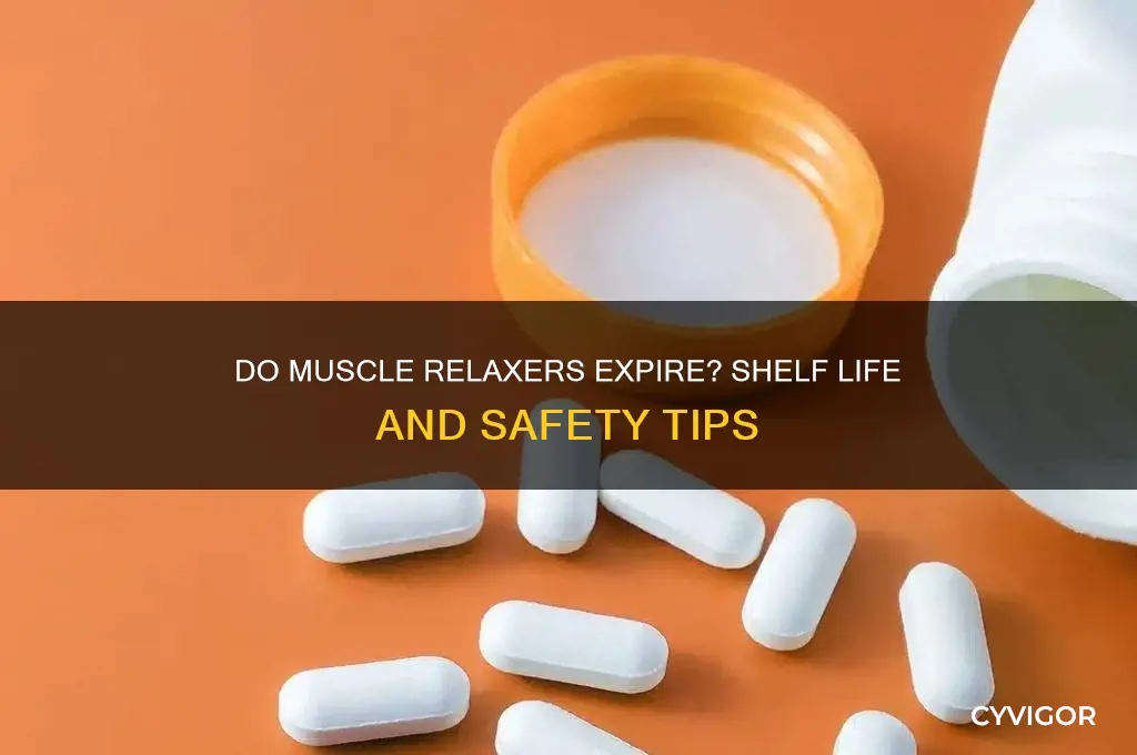 Do Muscle Relaxers Expire? Shelf Life And Safety Tips | CyVigor