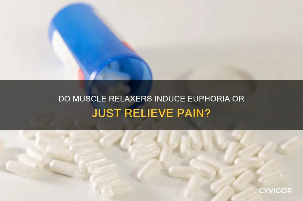 Do Muscle Relaxers Induce Euphoria Or Just Relieve Pain? | CyVigor