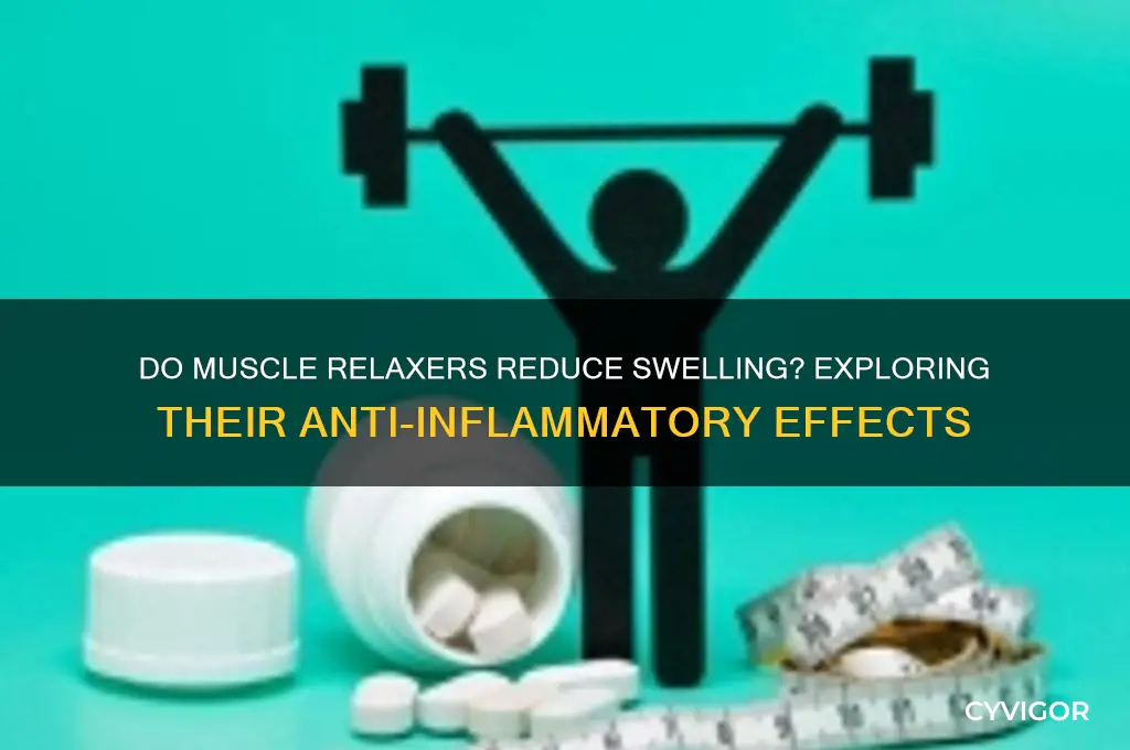 Do Muscle Relaxers Reduce Swelling? Exploring Their Anti-Inflammatory ...