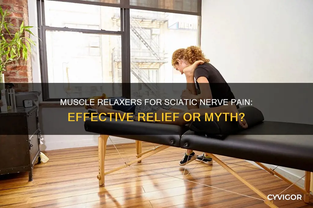 Muscle Relaxers For Sciatic Nerve Pain: Effective Relief Or Myth? | CyVigor