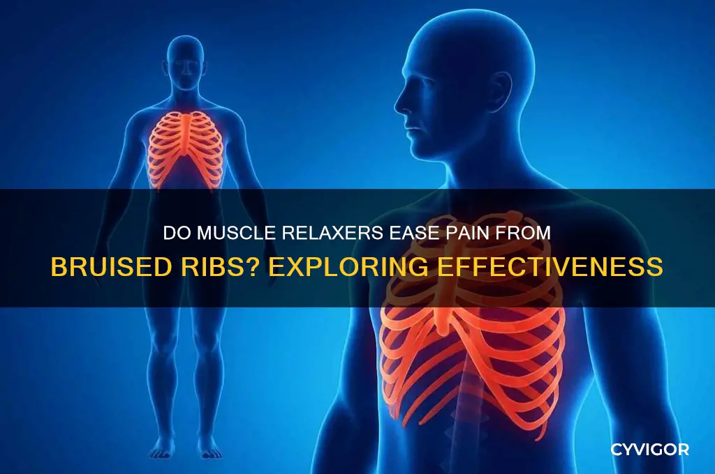 Do Muscle Relaxers Ease Pain From Bruised Ribs? Exploring Effectiveness ...