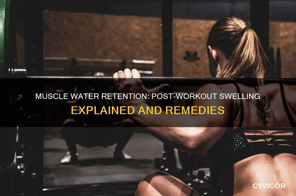 Muscle Water Retention Post Workout Swelling Explained And Remedies