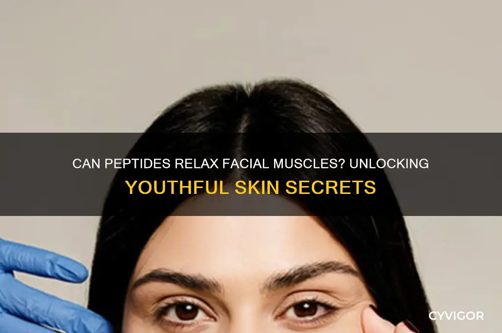 Can Peptides Relax Facial Muscles? Unlocking Youthful Skin Secrets ...