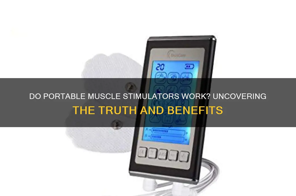 Do Portable Muscle Stimulators Work? Uncovering The Truth And Benefits ...