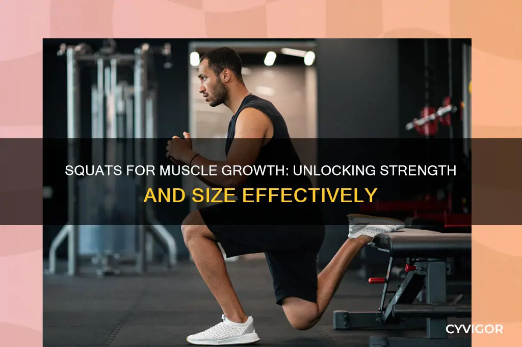 Squats For Muscle Growth: Unlocking Strength And Size Effectively | CyVigor