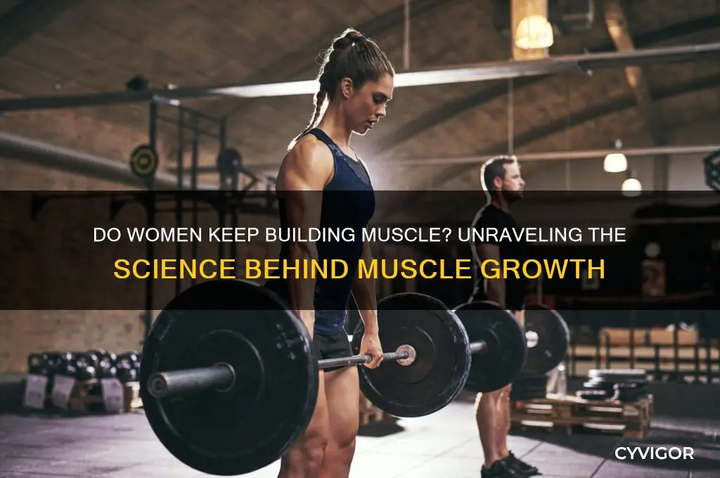 Do Women Keep Building Muscle? Unraveling The Science Behind Muscle ...