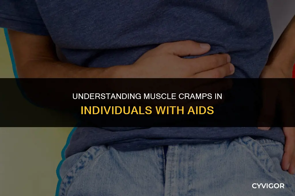 Understanding Muscle Cramps In Individuals With Aids | CyVigor