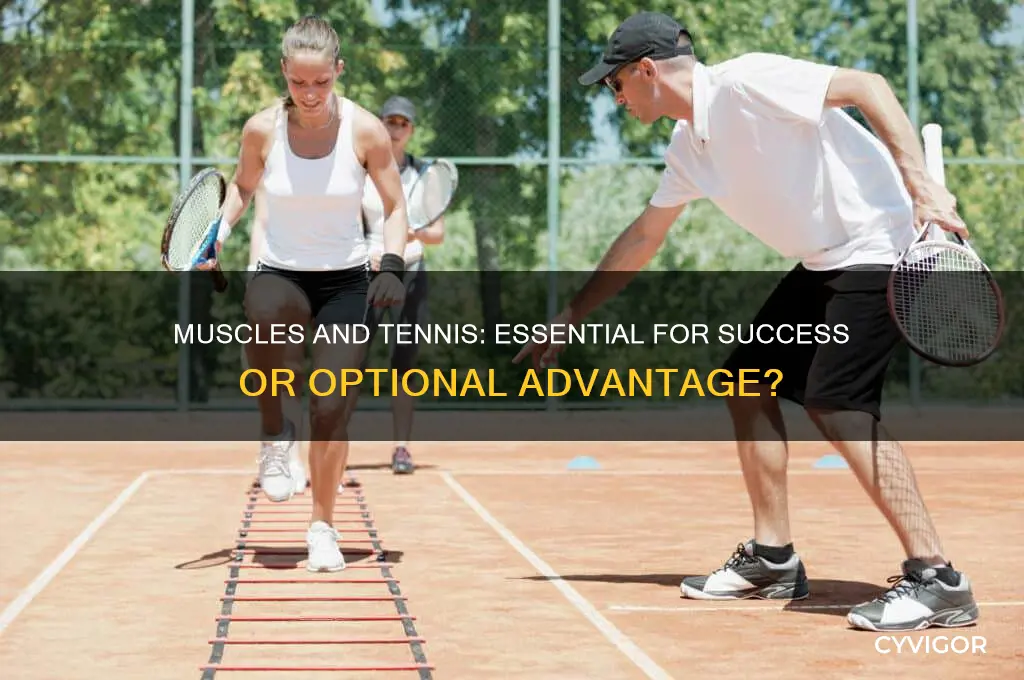 Muscles And Tennis: Essential For Success Or Optional Advantage? | CyVigor