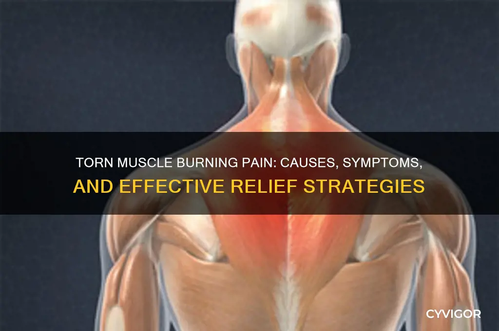 Torn Muscle Burning Pain: Causes, Symptoms, And Effective Relief ...