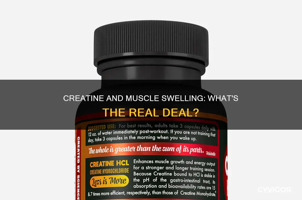 Creatine And Muscle Swelling: What's The Real Deal? | CyVigor