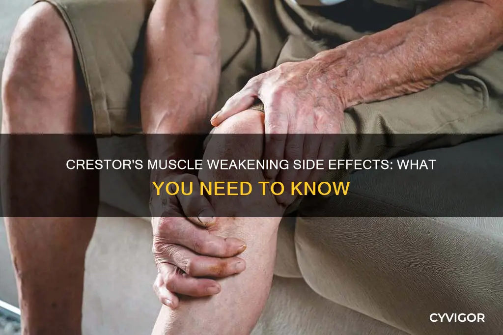 Crestor's Muscle Weakening Side Effects: What You Need To Know | CyVigor