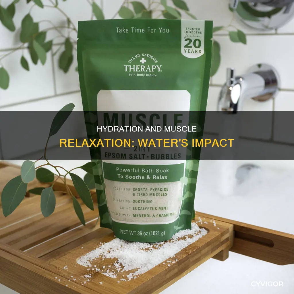 Hydration And Muscle Relaxation: Water's Impact | CyVigor