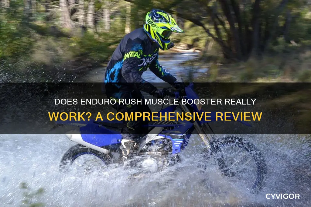Does Enduro Rush Muscle Booster Really Work? A Comprehensive Review ...