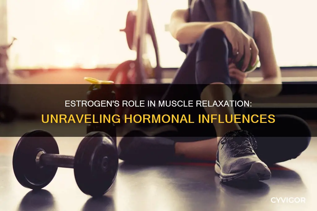 Estrogen's Role In Muscle Relaxation: Unraveling Hormonal Influences ...