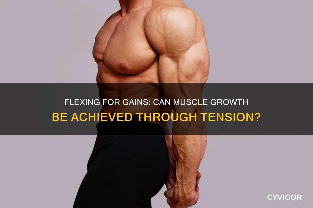 Flexing For Gains: Can Muscle Growth Be Achieved Through Tension? | CyVigor