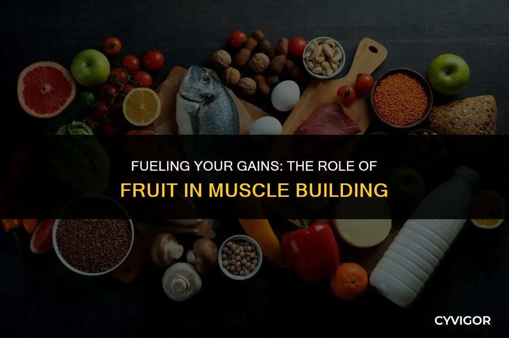 Fueling Your Gains: The Role Of Fruit In Muscle Building | CyVigor