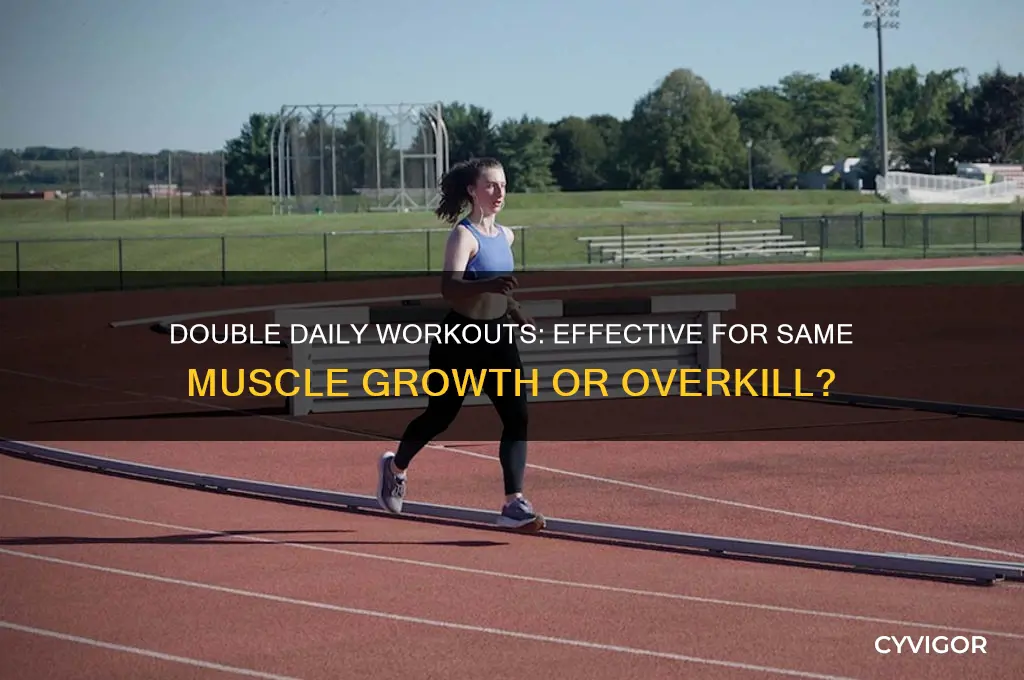 Double Daily Workouts: Effective For Same Muscle Growth Or Overkill ...