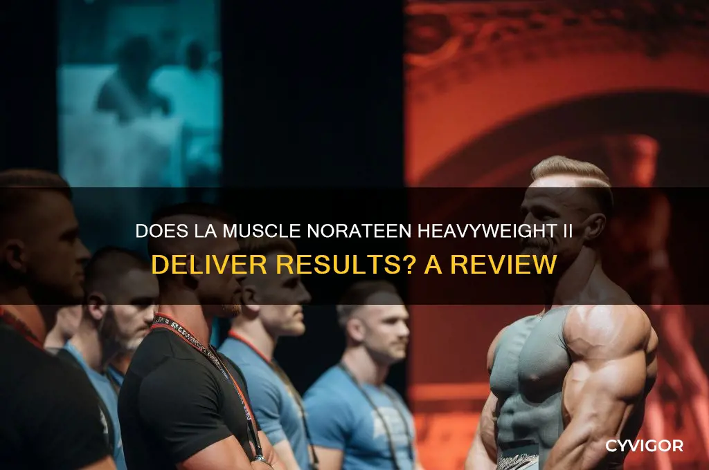 Does La Muscle Norateen Heavyweight Ii Deliver Results? A Review | CyVigor