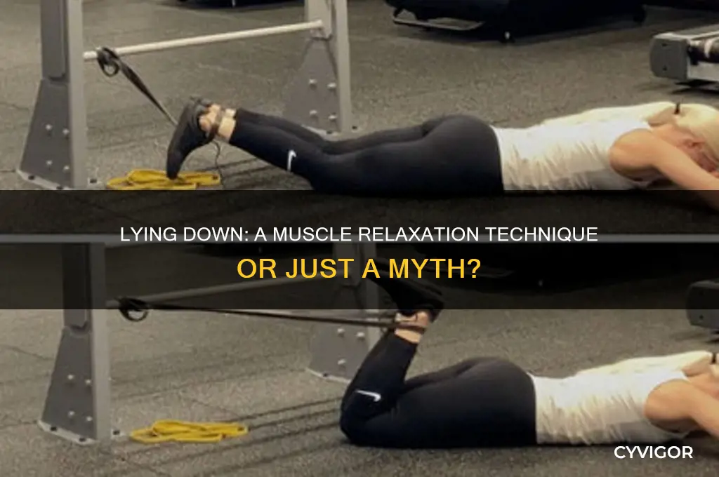 Lying Down: A Muscle Relaxation Technique Or Just A Myth? | CyVigor