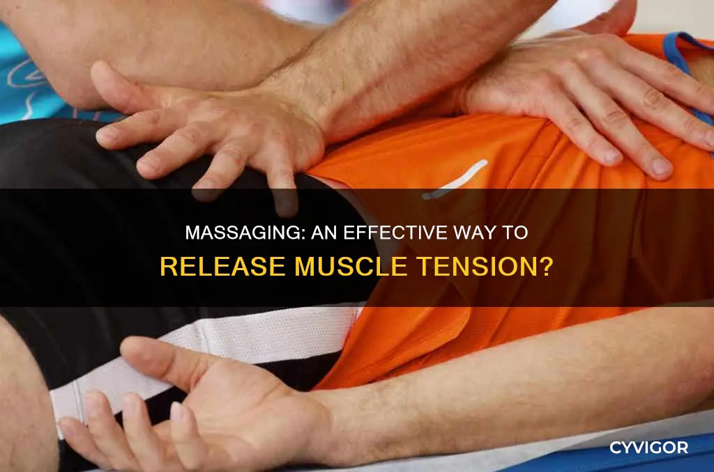 Massaging: An Effective Way To Release Muscle Tension? | CyVigor