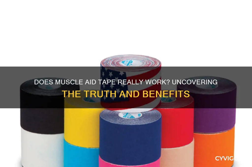 Does Muscle Aid Tape Really Work? Uncovering The Truth And Benefits ...