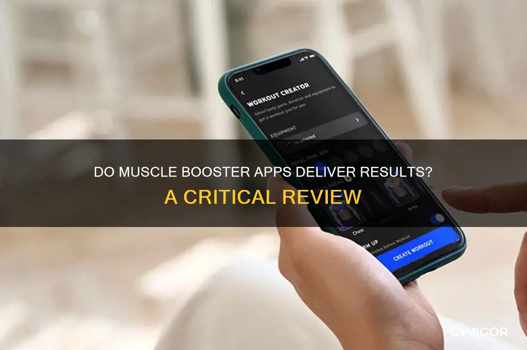 Do Muscle Booster Apps Deliver Results? A Critical Review | CyVigor