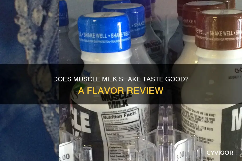 Does Muscle Milk Shake Taste Good? A Flavor Review | CyVigor