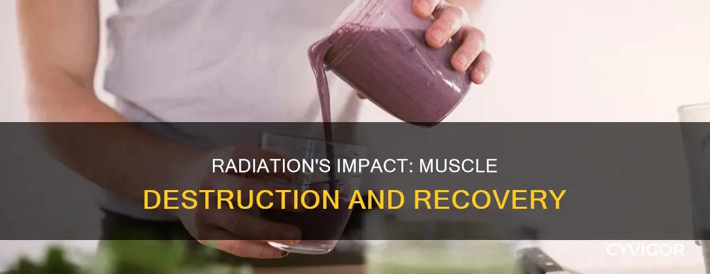 Radiation's Impact: Muscle Destruction And Recovery | CyVigor