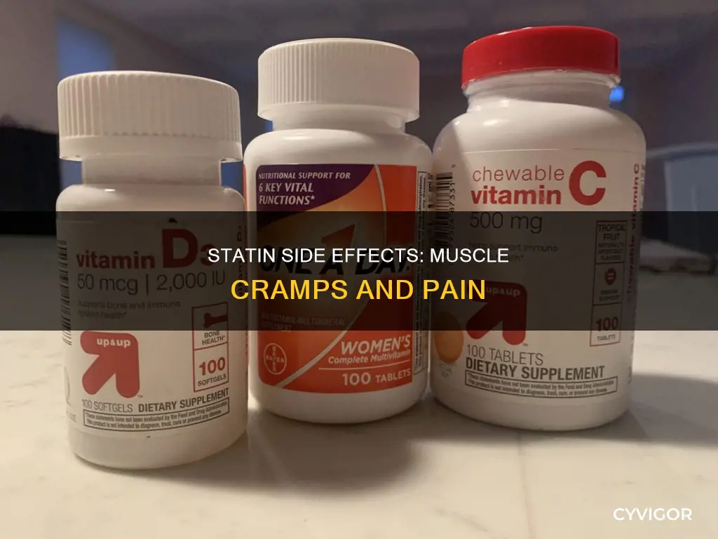 Statin Side Effects: Muscle Cramps And Pain | CyVigor