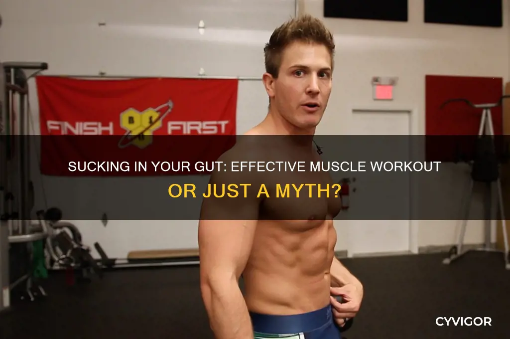 Sucking In Your Gut: Effective Muscle Workout Or Just A Myth? | CyVigor
