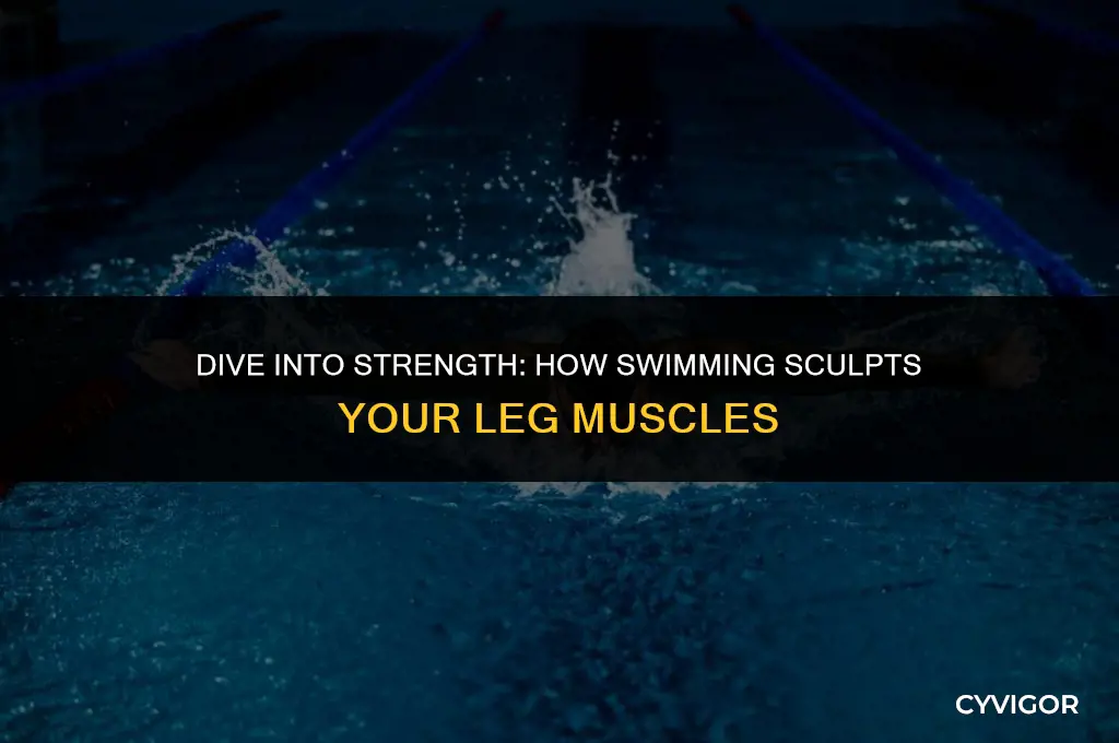 Dive Into Strength: How Swimming Sculpts Your Leg Muscles | CyVigor