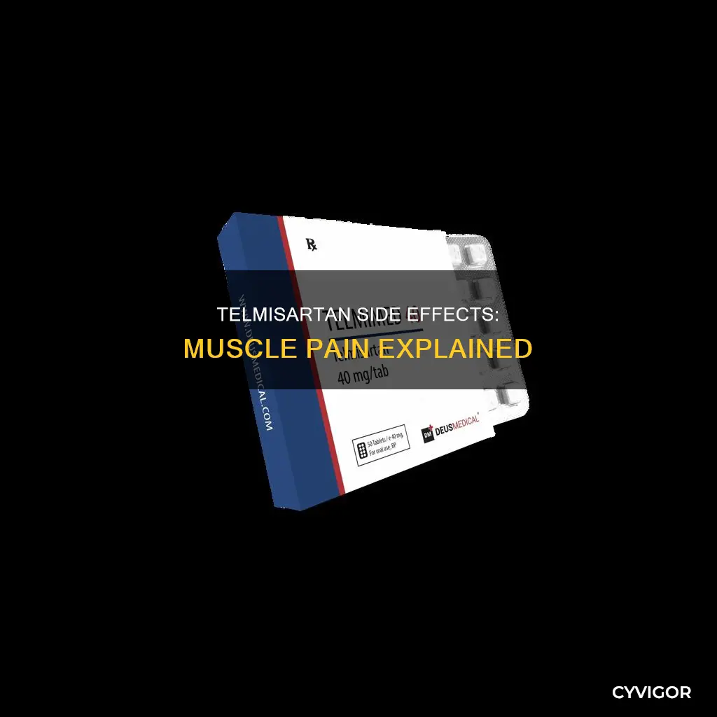 Telmisartan Side Effects: Muscle Pain Explained | CyVigor