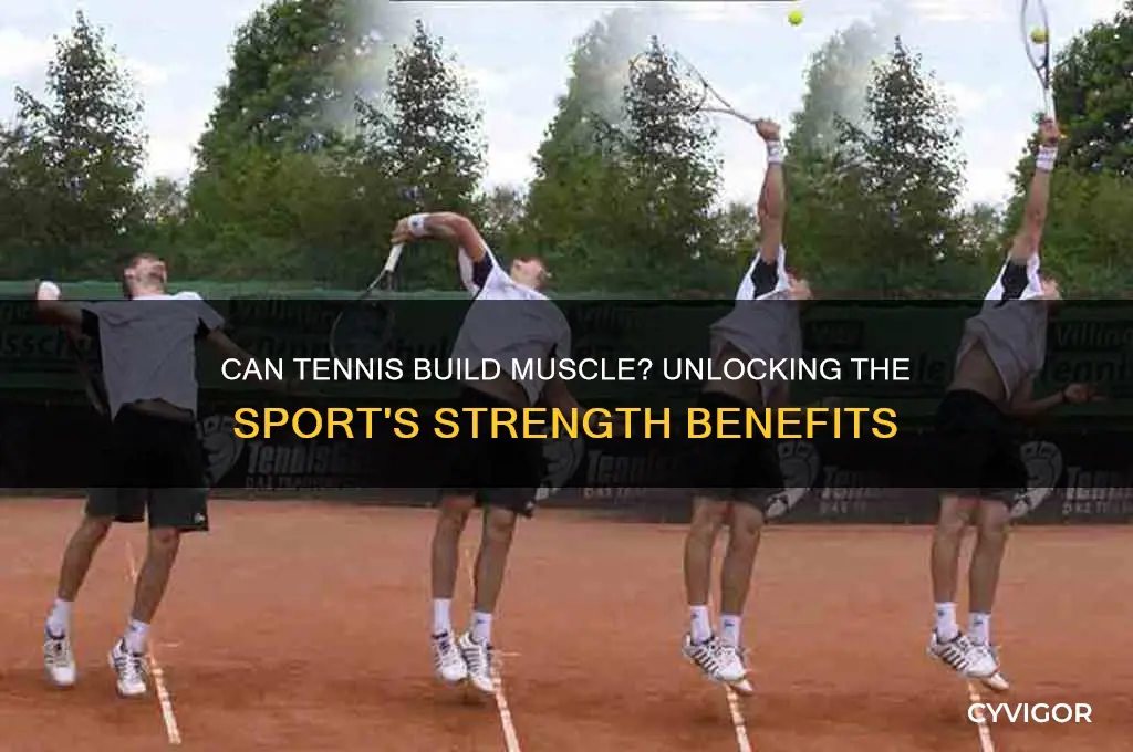 Can Tennis Build Muscle? Unlocking The Sport's Strength Benefits | CyVigor